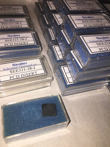 QUANTITY 10 NEUBER DIAMOND TIPPED CARBIDE INSERTS SEE321 28 J PCD | eBay
