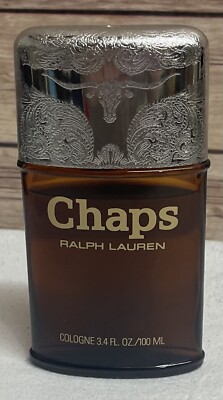 Vtg Cowboy Western Wear Ralph Lauren Chaps Splash Cologne for Men 3.4oz ...