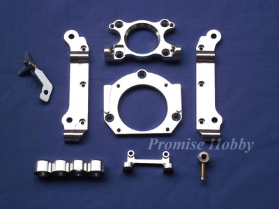 CNC Aluminum Engine Mount for Zenoah 26 29 32CC Gas Marine Engine RC ...