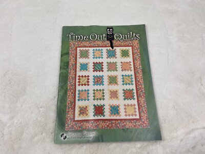 Time Out Quilts Patterns by Atkinson Designs Patchwork 7 Patterns | eBay