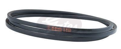 Gates B124 (9003-6124) Hi-Power II Classical Wrapped V Belt B Section ...