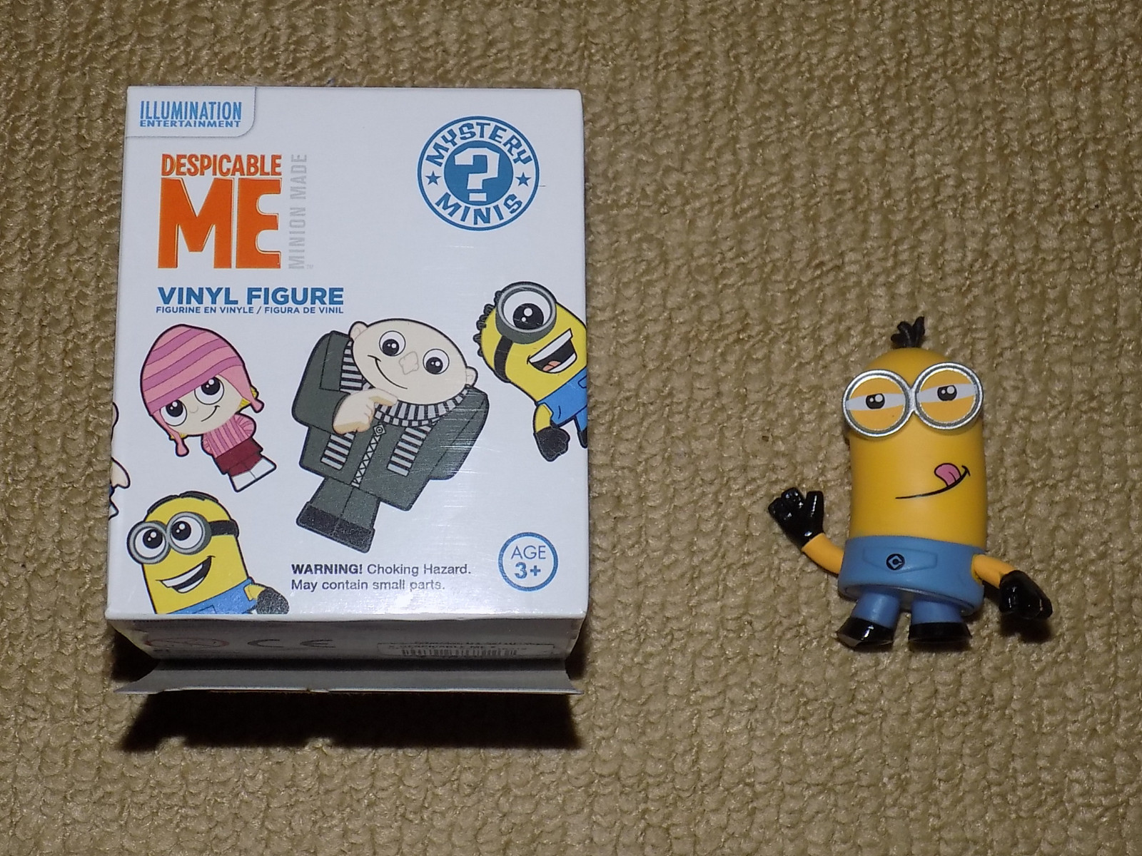 FUNKO, MINION KEVIN, MYSTERY MINIS, DESPICABLE ME, 1/12, VINYL FIGURE ...
