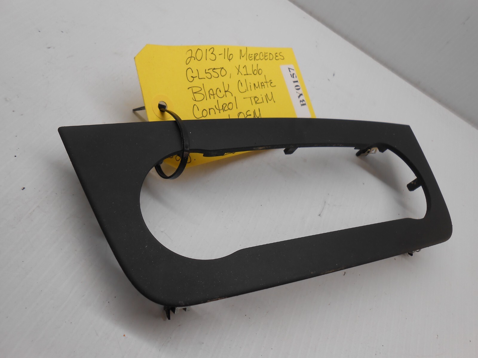 2013-16 BENZ GL550, X166 Black Climate Control Trim Bezel OEM ...