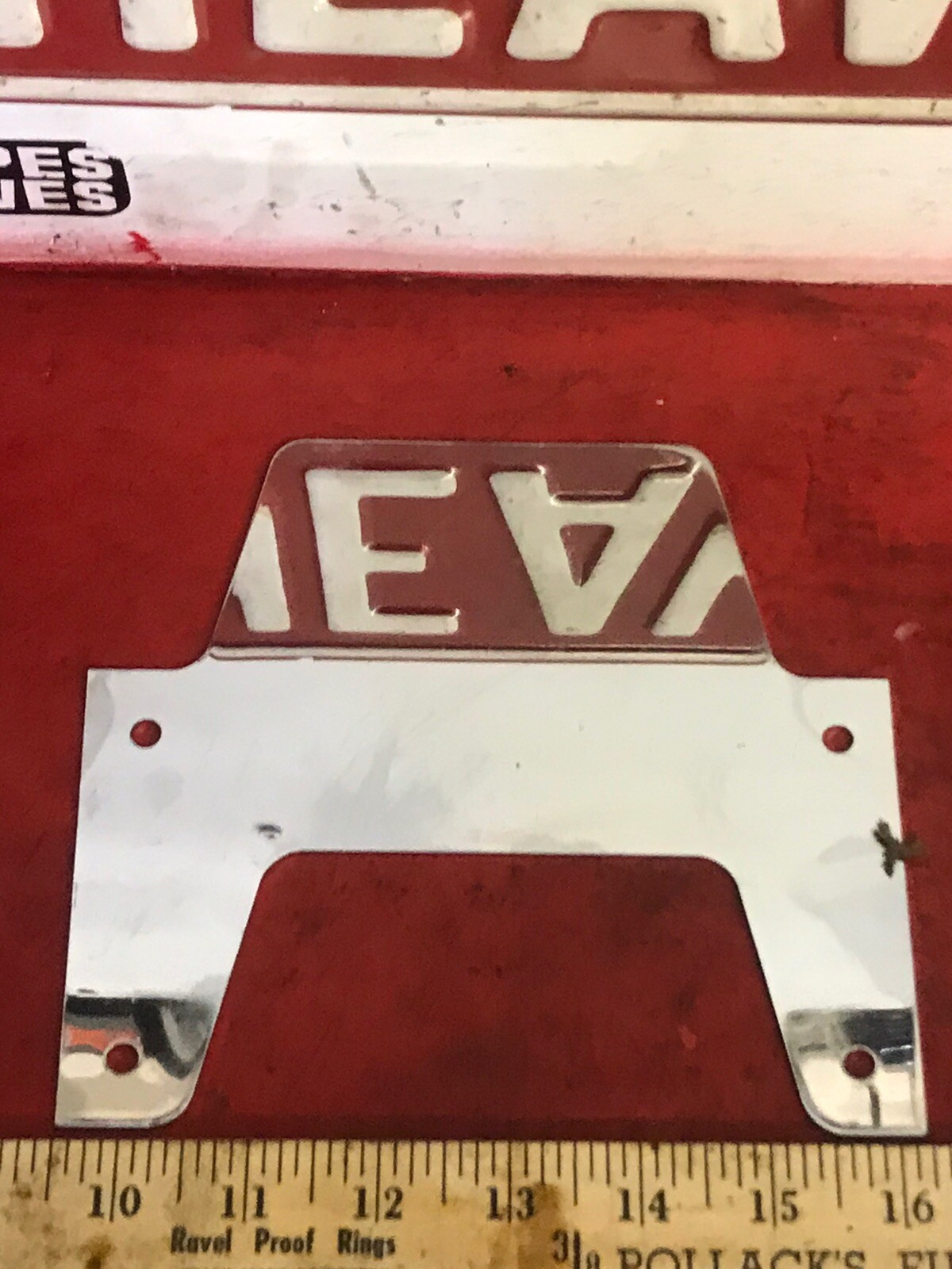 Harley Davidson Dyna Evo Chopper License Plate Bracket Inspection ...