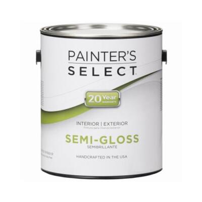 Acrylic Latex Paint, Interior/Exterior, Deep Base Semi-Gloss, 1-Gal. | eBay
