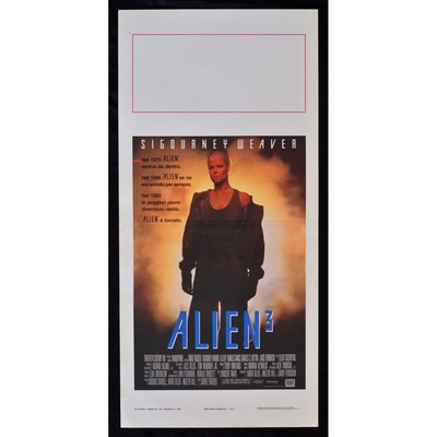 Poster ALIEN 3 Sigourney Weaver Horror Science Fiction David Fincher ...