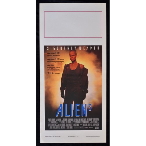 Poster ALIEN 3 Sigourney Weaver Horror Science Fiction David Fincher ...