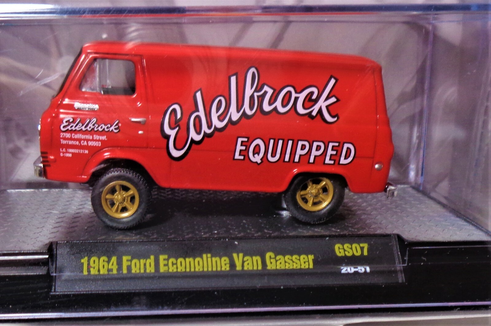 M2 Machines Hobby Exclusive Gassers GS07 1964 Ford Econoline Van Gasser ...