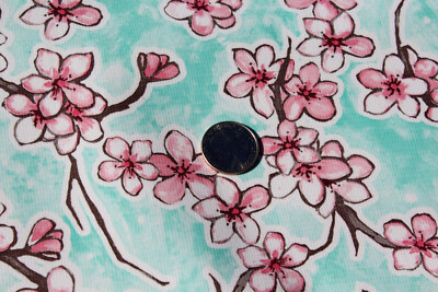 AQUA FUJI VINYL OILCLOTH TABLECLOTHS DINING KITCHEN PATIO 6 SIZE 48x48 ...