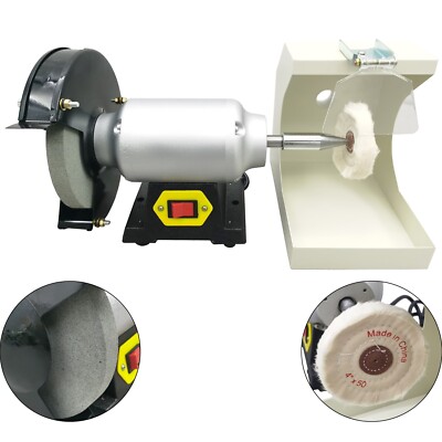 Single-Station High Speed Buffing Grinder Jewelry Polisher 110V 3000rpm ...