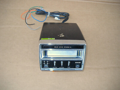 Vintage Craig Car Stereo 8 Track Player Model 3123 Floor Mount Bracket ...