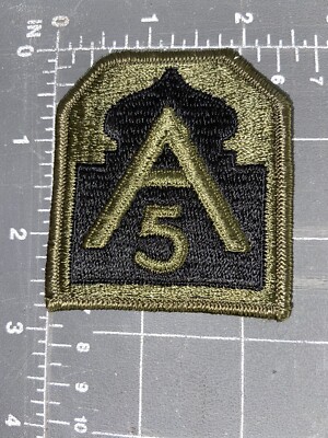Fifth 5th United States US Army North Patch Service Component Command ...
