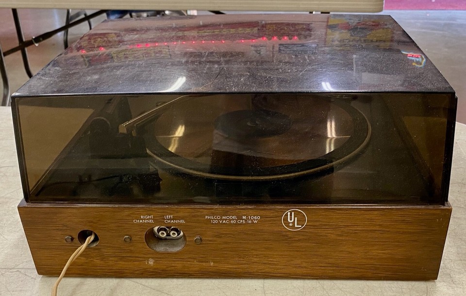 1970 Philco Ford M-1060 Turntable / Record Player / 55 years old | eBay