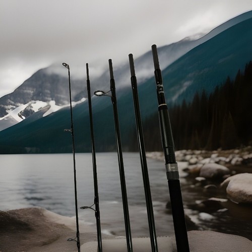 Fox Trek 12 ft 2.5 lb TC Long Range Big Fish Graphite 5 Piece Fishing ...