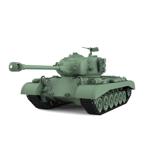 SSMODEL SS76520 1/76 20mm WarGaming Military US T26E5 M26 Pershing ...