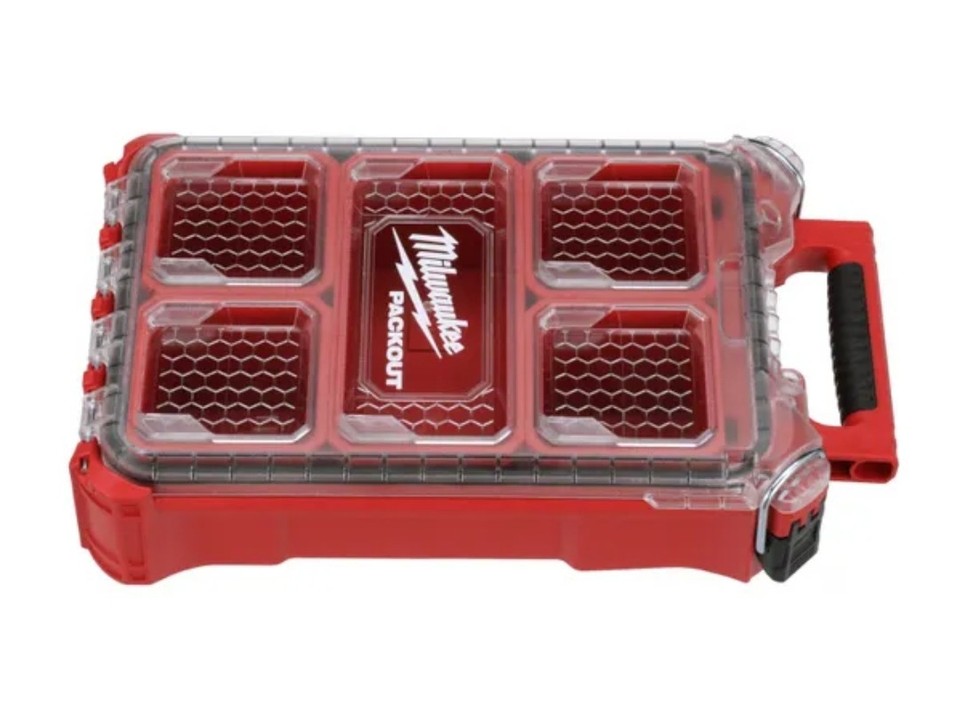 Milwaukee Tool Packout 48-22-8435 5 Compartment Small Parts Organizer ...