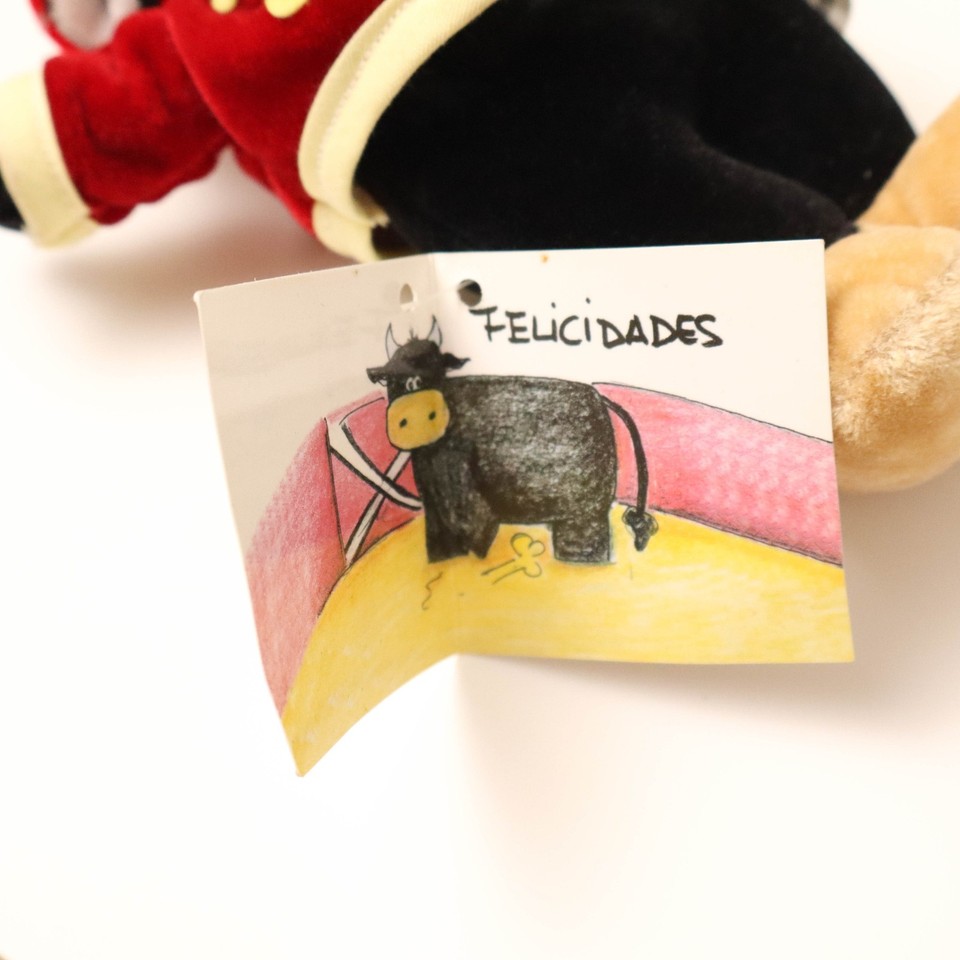 Elfin Toys Toro Cádiz Ole tu Salero Plush Toy 16.5cm NEW Spanish Bull ...