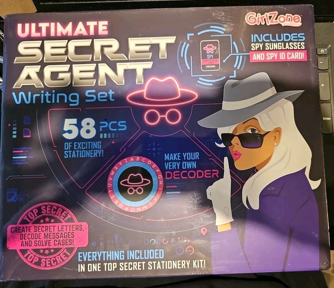 Ultimate Secret Agent Writing Set, Exciting Spy Kit and Fun Stationery ...