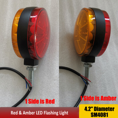 Red & Amber LED Flashing Light - Flood/Flashing Compatible For John ...