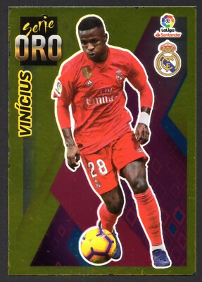 VINICIUS #15 GOLD / SERIE ORO 2019-20 STICKER PANINI LA LIGA ESTE ...