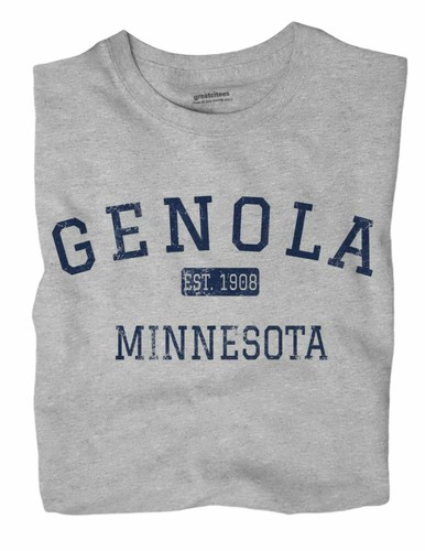 Genola Minnesota MN T-Shirt EST | eBay