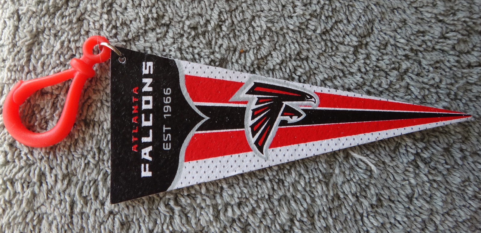 Football Falcons 4" Felt Pennant w/ 1.5" Plastic Clip Souvenir | eBay