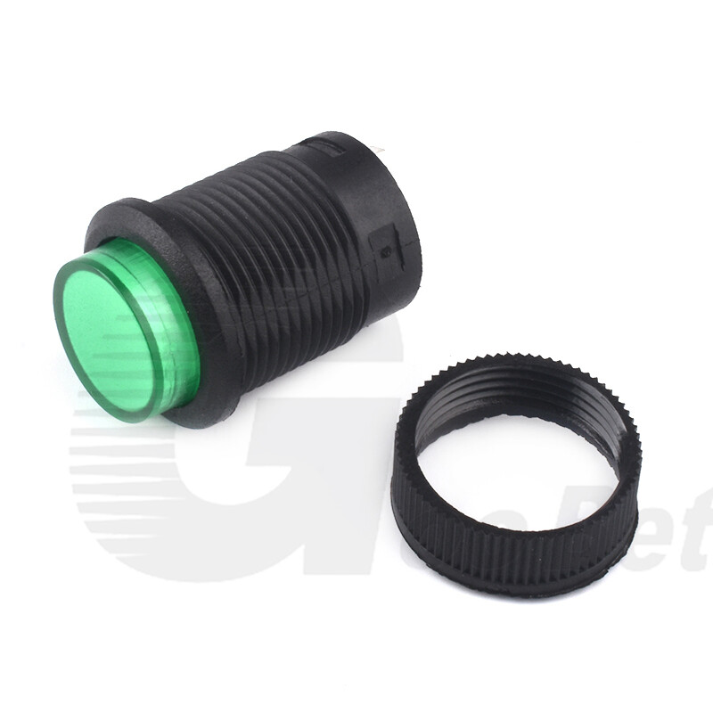 16mm Round Push Button Momentary Latching Switch Illuminated Red Green ...
