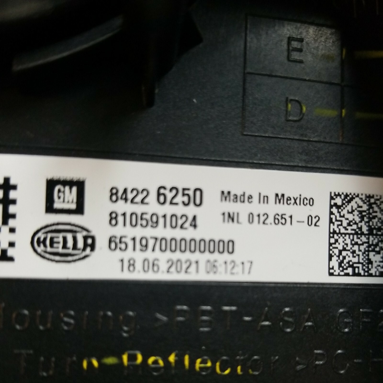 OEM Genuine GM Fog Lamp Assembly RH 18 Chevrolet Equinox 84226250 for ...