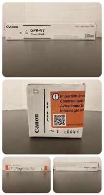 Canon GPR-57 Original Genuine Toner Cartridge - Black Factory Sealed ...