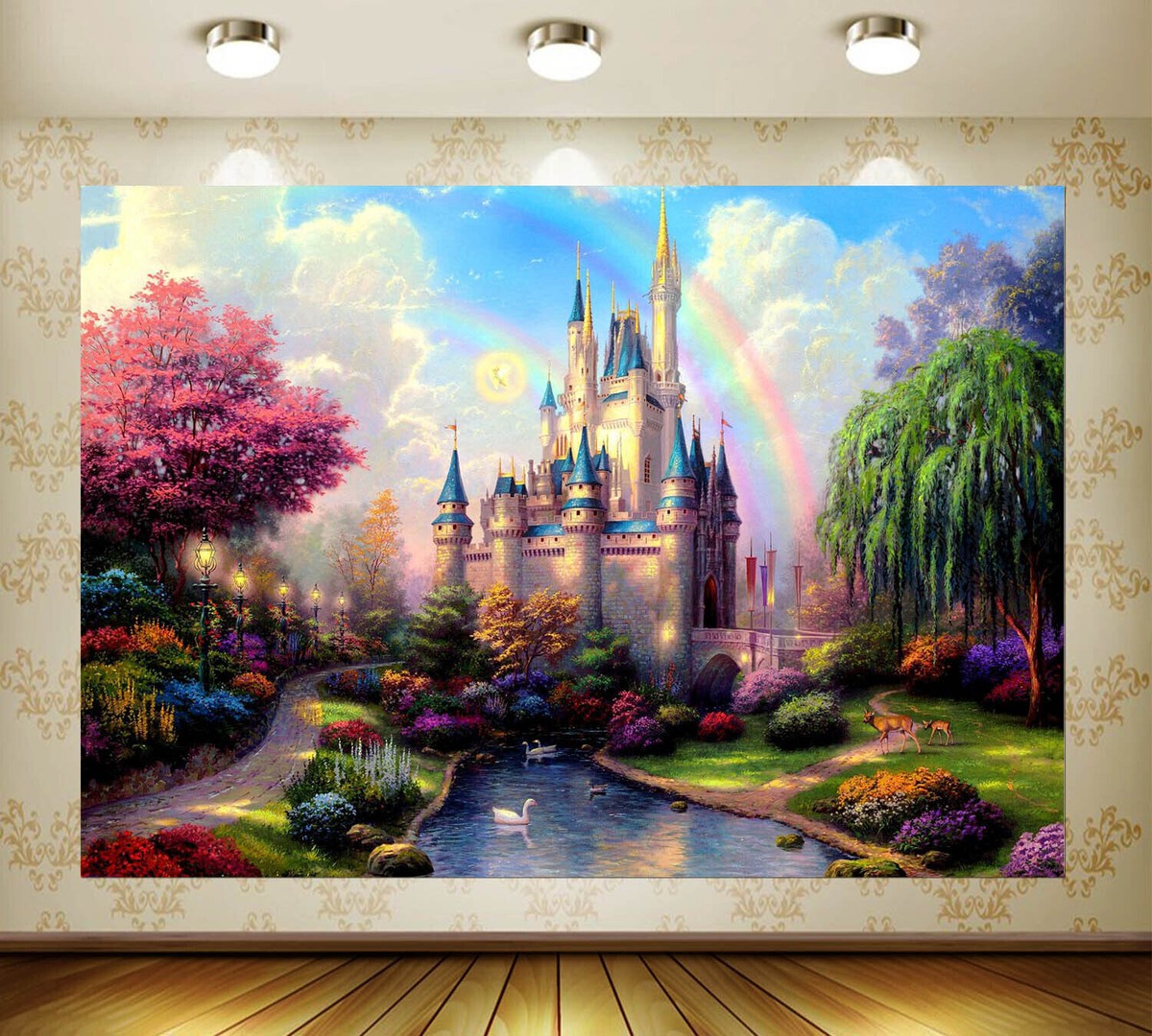 Cinderella Castle Background