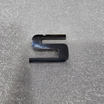2007-2018 Chevy Silverado "S" Emblem Nameplate Single Letter Door ...