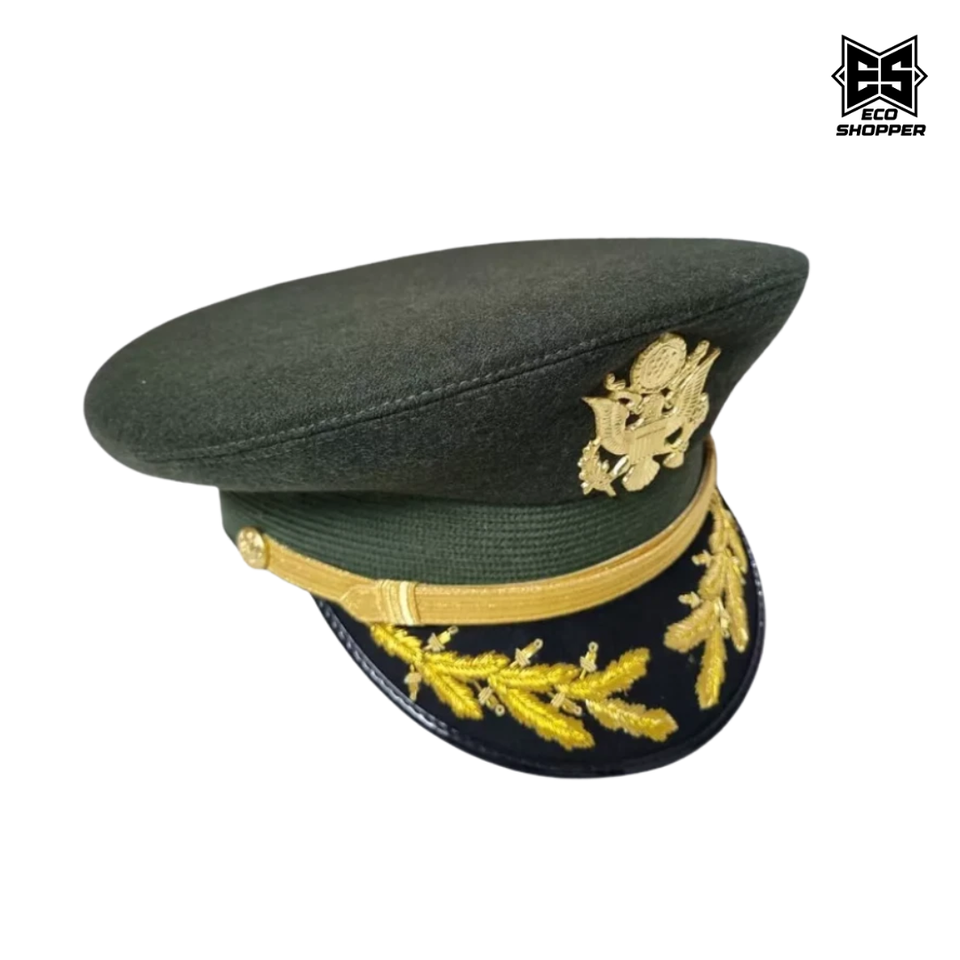 US Army Field Grade Officer Service Dress Greens wool Hat Cap All Sizes ...