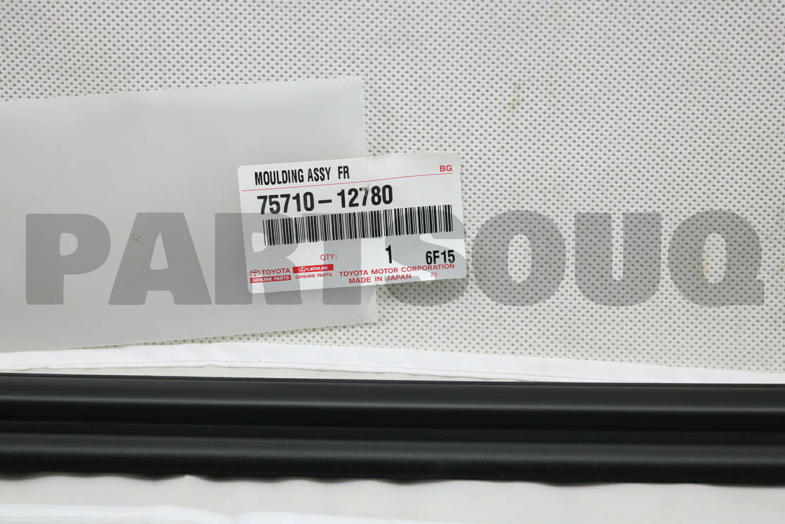7571012780 Genuine Toyota MOULDING ASSY, FRONT DOOR BELT, RH 75710 ...