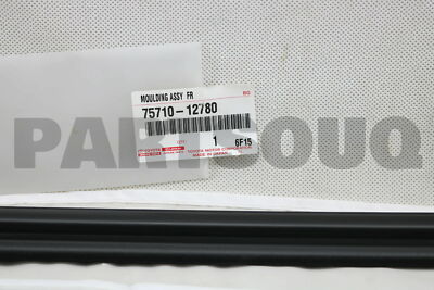 7571012780 Genuine Toyota MOULDING ASSY, FRONT DOOR BELT, RH 75710 ...