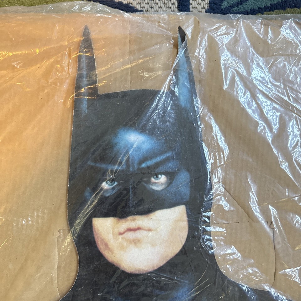 1989 Batman Starmakers Promotional Cardboard Standee Keaton | eBay