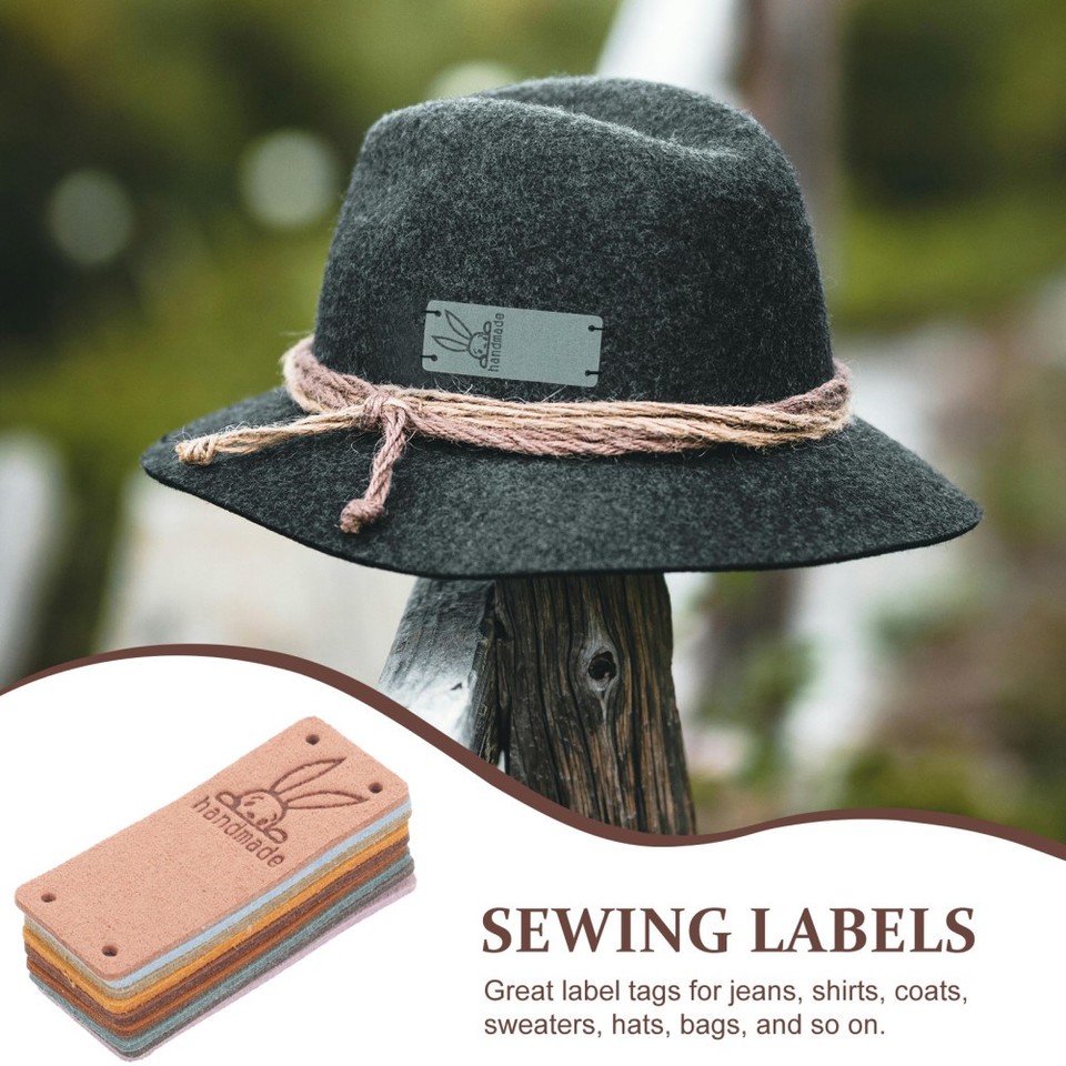 50 Pcs Knitting Accessories Clothing Label Hand Made Tags Sewing | eBay ...