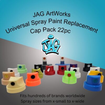 Universal Spray Paint Adapter Replacement Cap Pack 22pc fits almost all ...