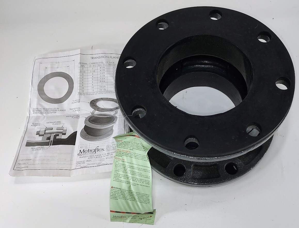 7110600 Metraflex Metrasphere Wide Arch Rubber Expansion Joint 6" | eBay