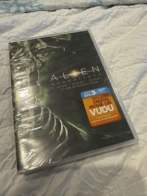 Alien Quadrilogy DVD REGION 1 (4-Disc Set, 2015) -- NEW! SEALED!! | eBay