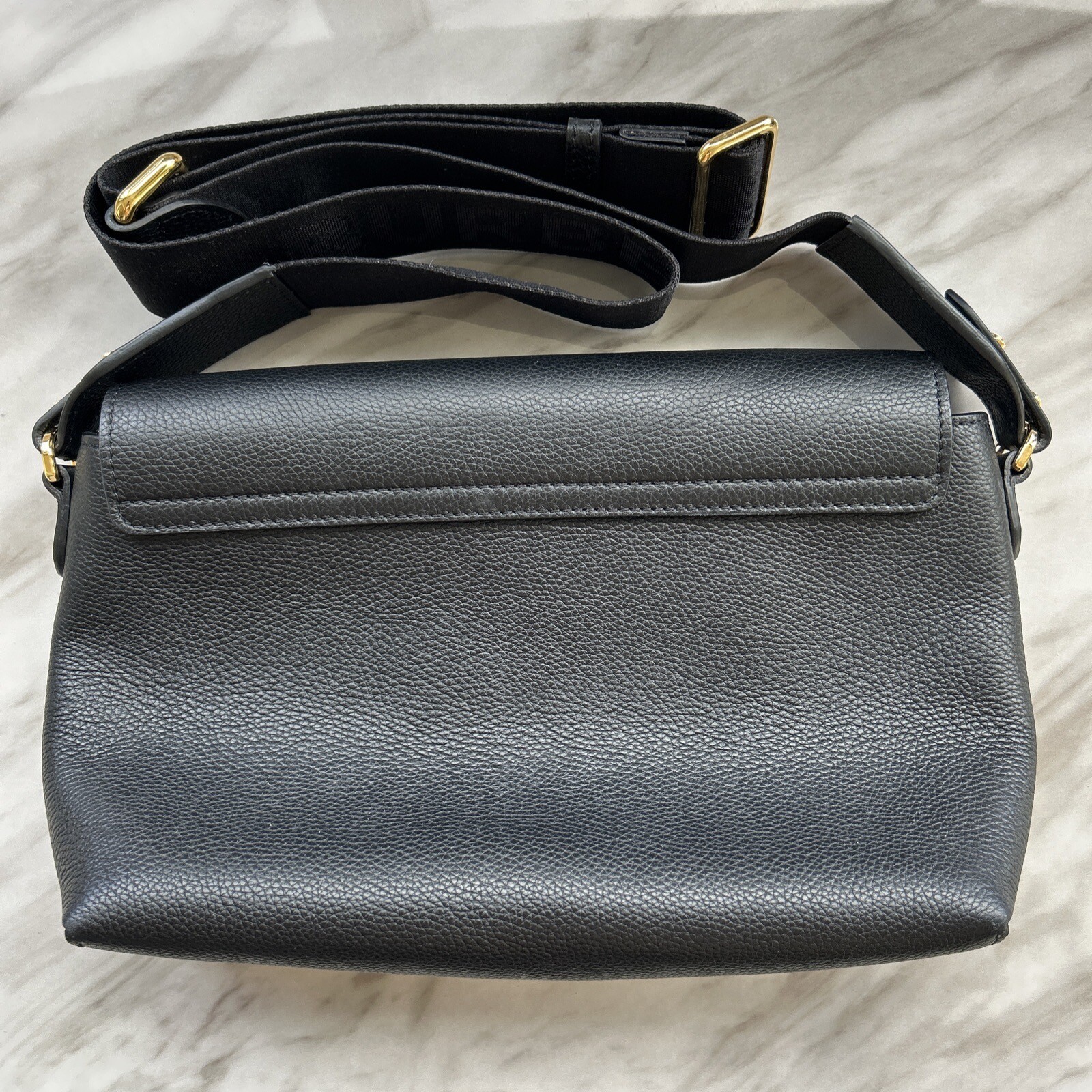 Burberry Note Crossbody Bag Leather with Vintage Chec… - Gem