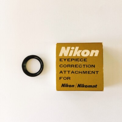 NIKON -2.0 EYEPIECE CORRECTION ATTACHMENT FOR NikonF/Nikomat/FTN in Box ...