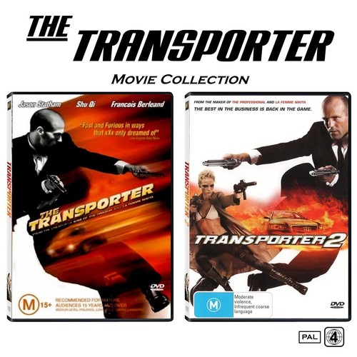 The Transporter / Transporter 2 (DVD, 2-Disc) PAL Region 4 (2-Movie ...