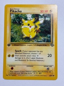 Pikachu 1999 Jungle #60/64 1st Edition Price Guide - Sports Card Investor