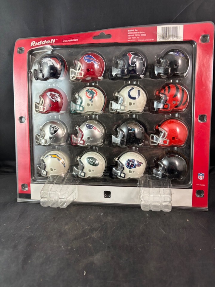 Riddell Revolution Pocket Pro Football Helmets NFL AFC Set LAST ONE ...