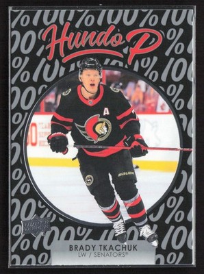 2021-22 Upper Deck Series 1 - Hundo P Brady Tkachuk #HP-8 | eBay