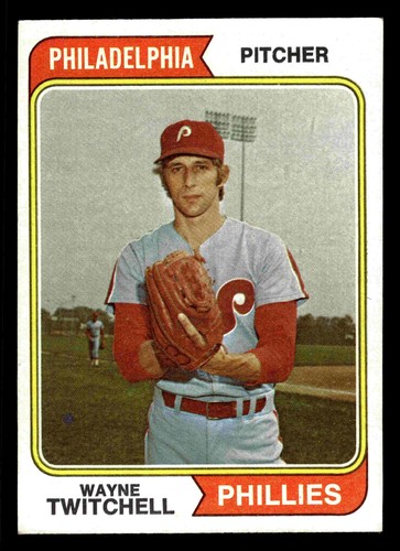 1974 Topps Wayne Twitchell #419 - Philadelphia Phillies - NM+ | eBay