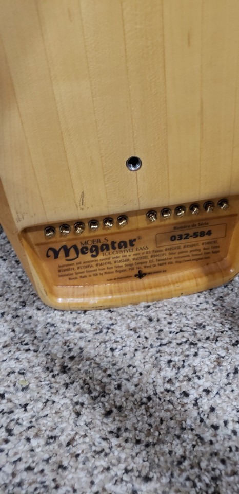 Custom Mobius Megatar Touchstyle Instrument (Like A Chapman Stick/Warr ...