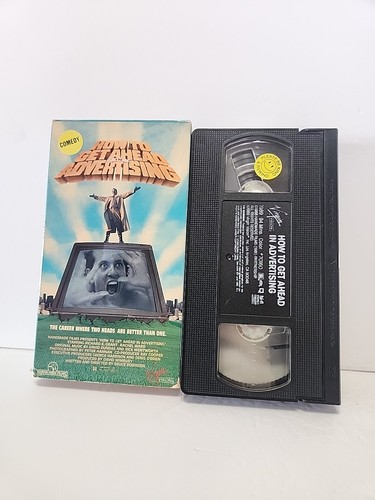 How to Get Ahead in Advertising (VHS, 1996) Richard E. Grant/ Rachel ...
