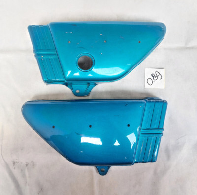 Genuine Yamaha 100 RX100 RX 100 Side Cover Panel Set NOS | eBay