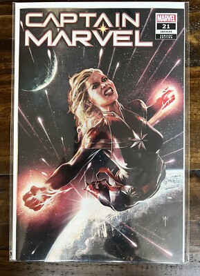 Captain Marvel #21 Unknown Comics Marco Mastrazzo Exclusive Variant ...